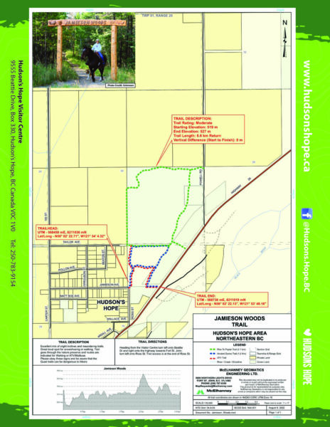 Jamieson Woods Trail - District of Hudson's Hope